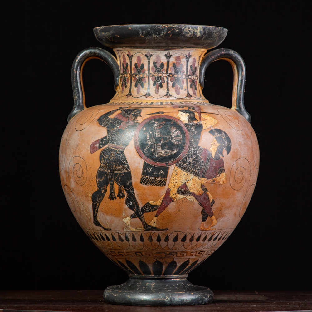 Black-Figure Greek Amphora – Heracles - ARK-01