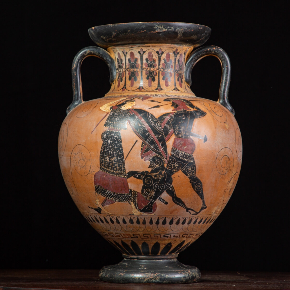 Black-Figure Greek Amphora – Heracles - ARK-01
