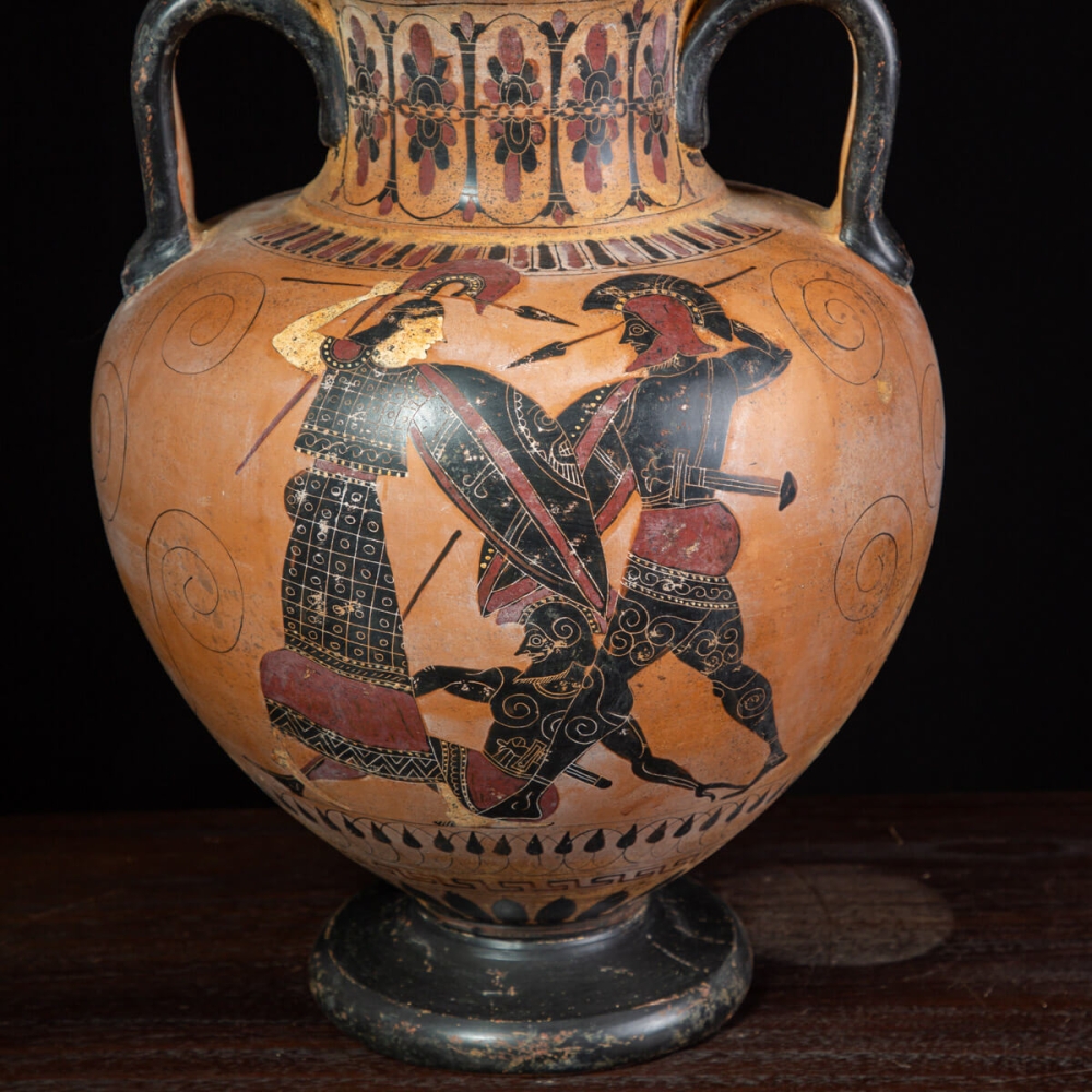 Black-Figure Greek Amphora – Heracles - ARK-01