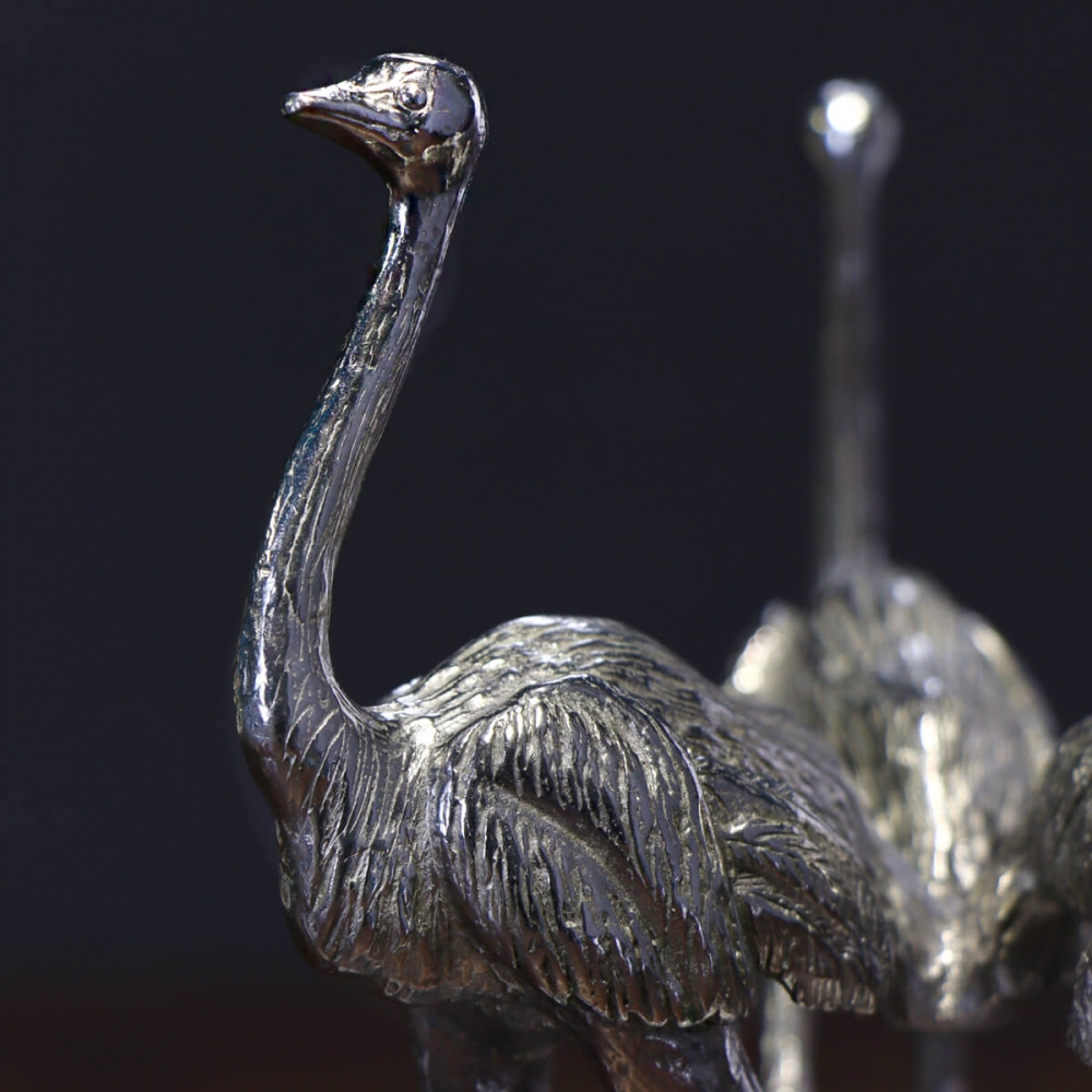 Uovo di Struzzo Decorato