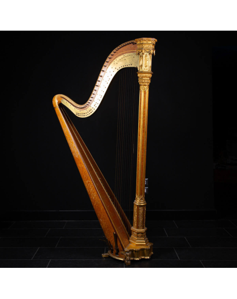Antieke gotische harp van Pierre Erard Londen 1810 - HAR-01