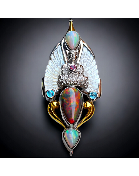 Schwarzer Opal: Spiritualität und Vielfalt des Lebens. - GEO-02