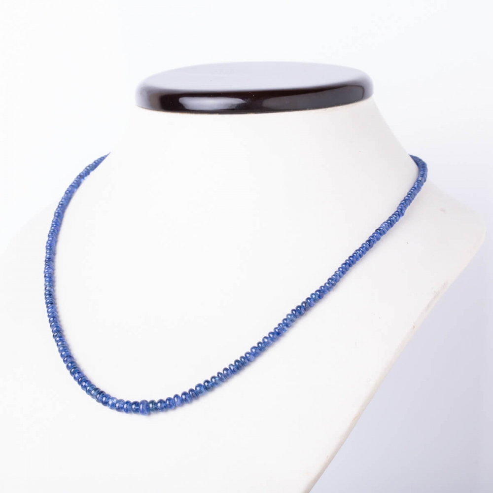 Elegante Collana Di Zaffiri Blue Naturali 72 Carati - SPH-03