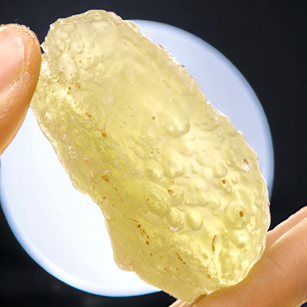 Libyan Desert Glass - Collector's Specimen. - DLG-02