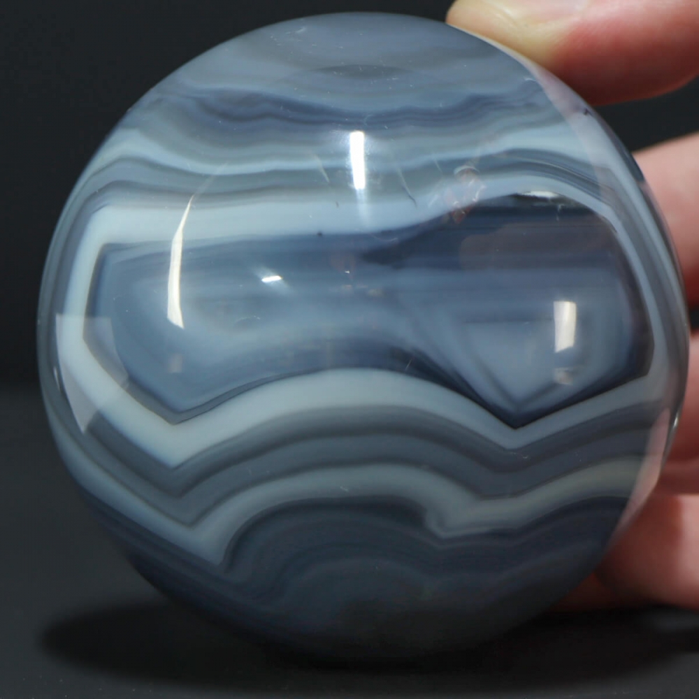 Kugel aus Achat - Madagaskar