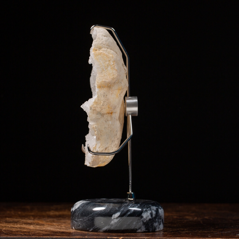 Geode Calcite su Marmo