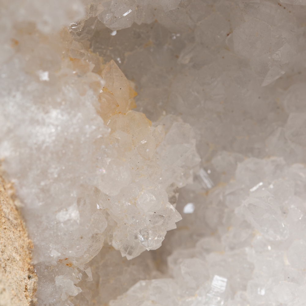 Geode Calcite su Marmo