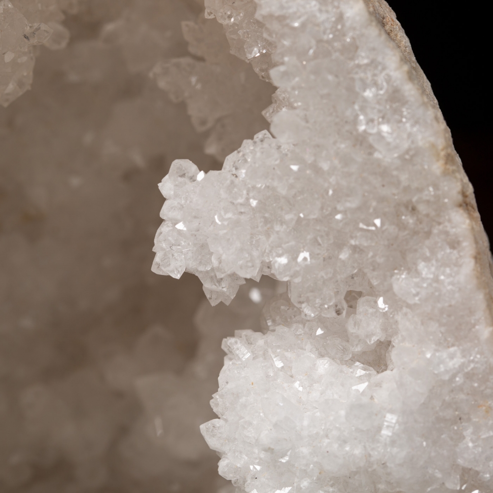 Geode Calcite su Marmo