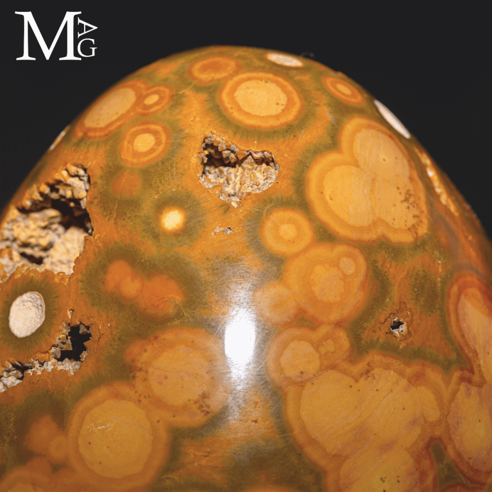 Orbicular Jasper Egg – 8th Vein
