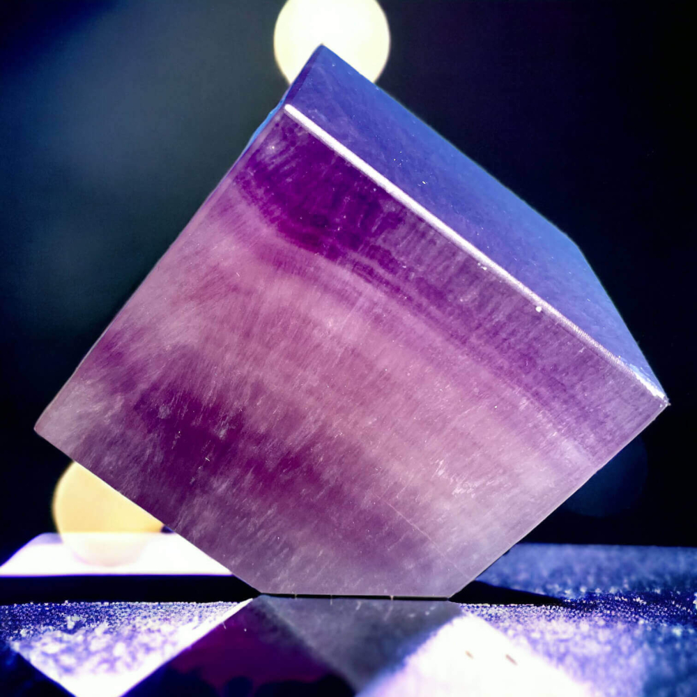 Fluorite Cube : Design Delicato e Armonico