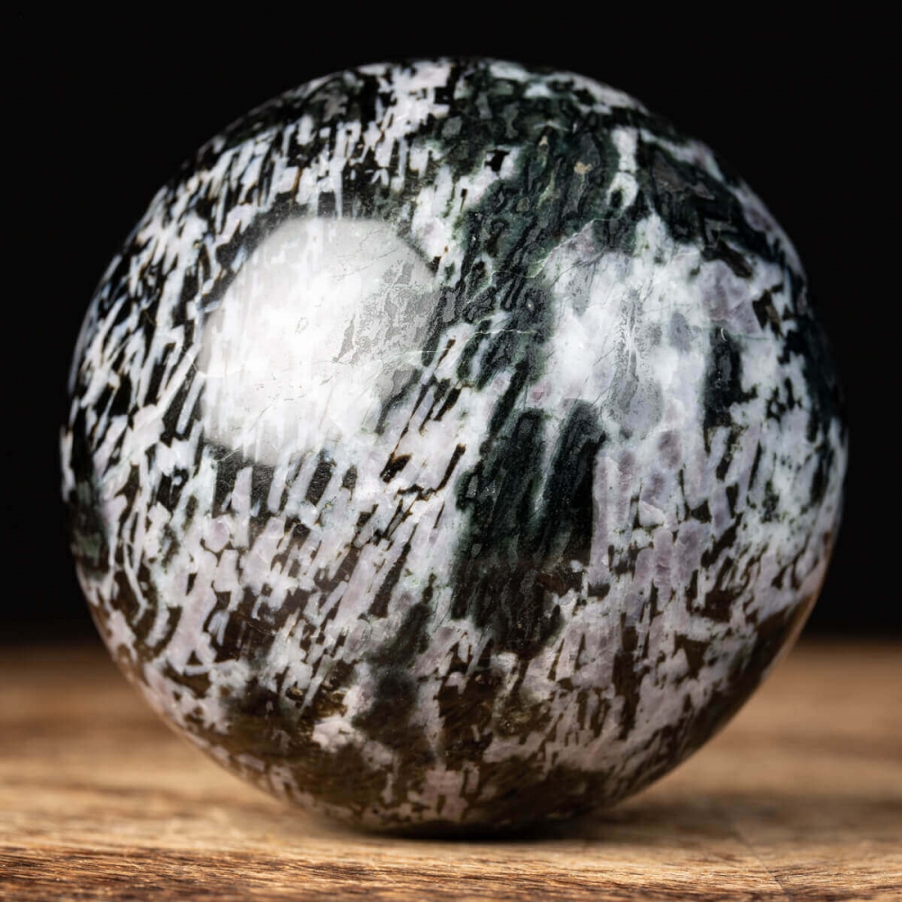 Sphère de Gabbro Indigo - SIG-03