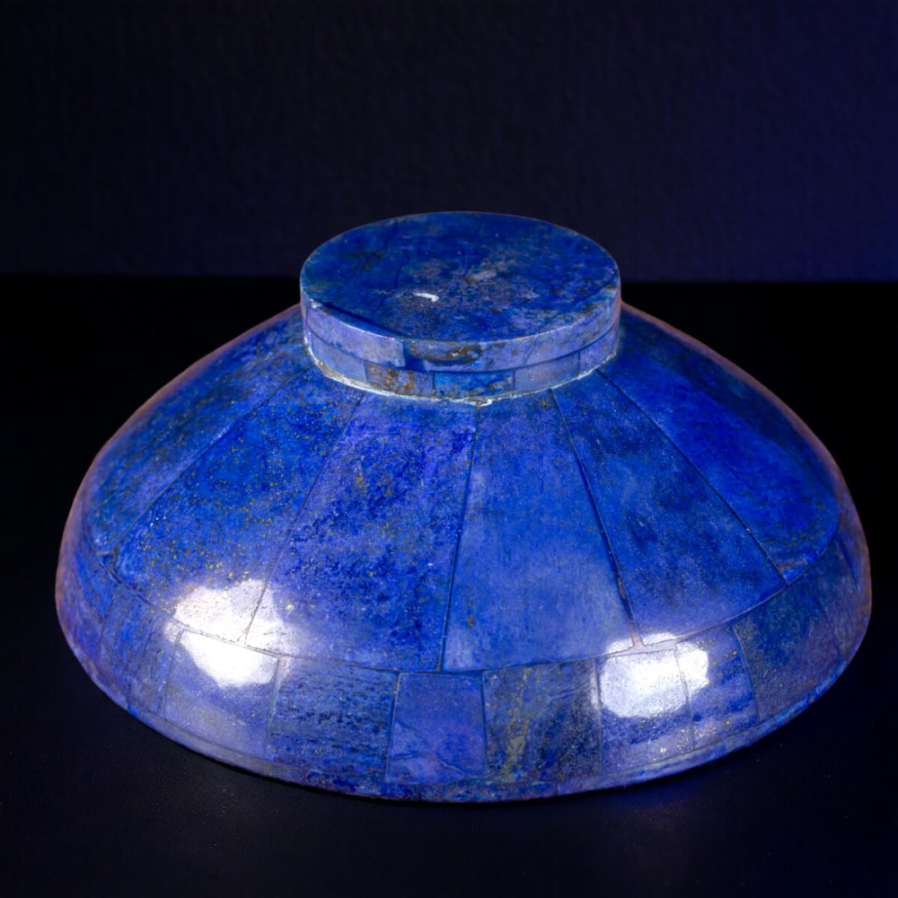 Lapis Lazuli Bowl: The Blue of Afghanistan. - CLA-11