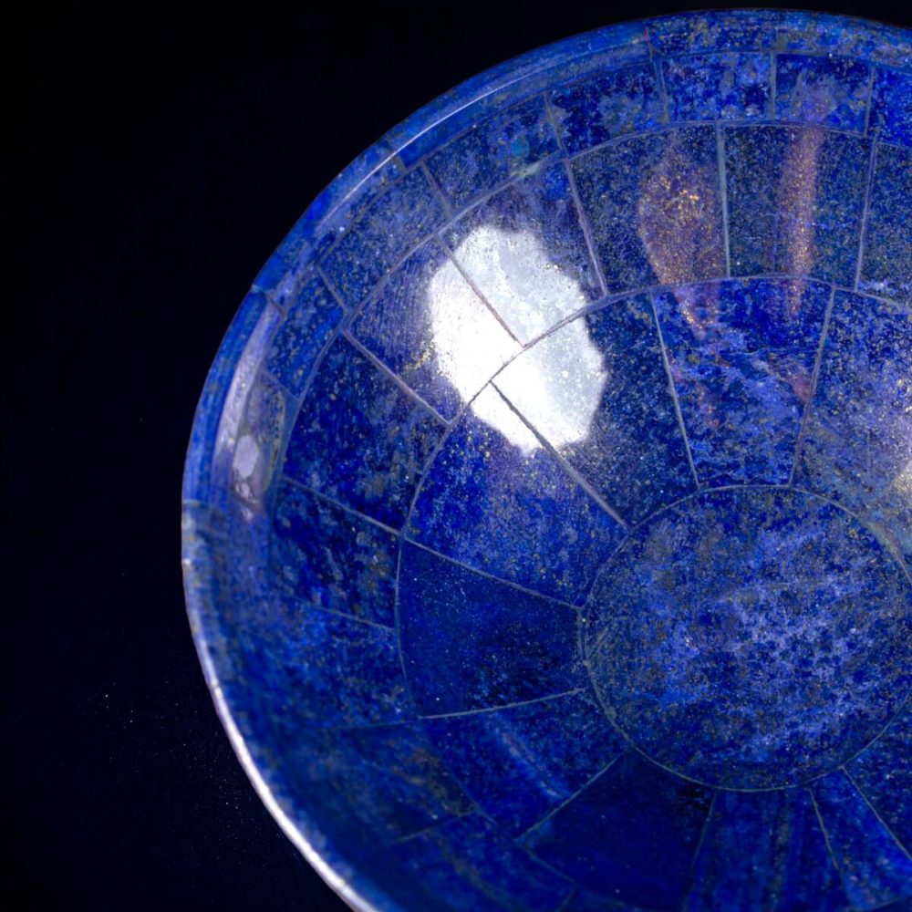 Lapis Lazuli Bowl: The Blue of Afghanistan. - CLA-11