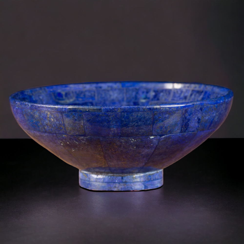 Lapis Lazuli Bowl: The Blue of Afghanistan. - CLA-11