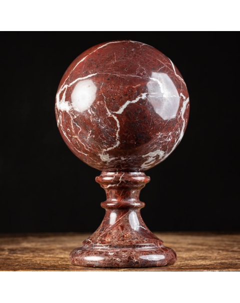 Rode Levanto marmeren bol