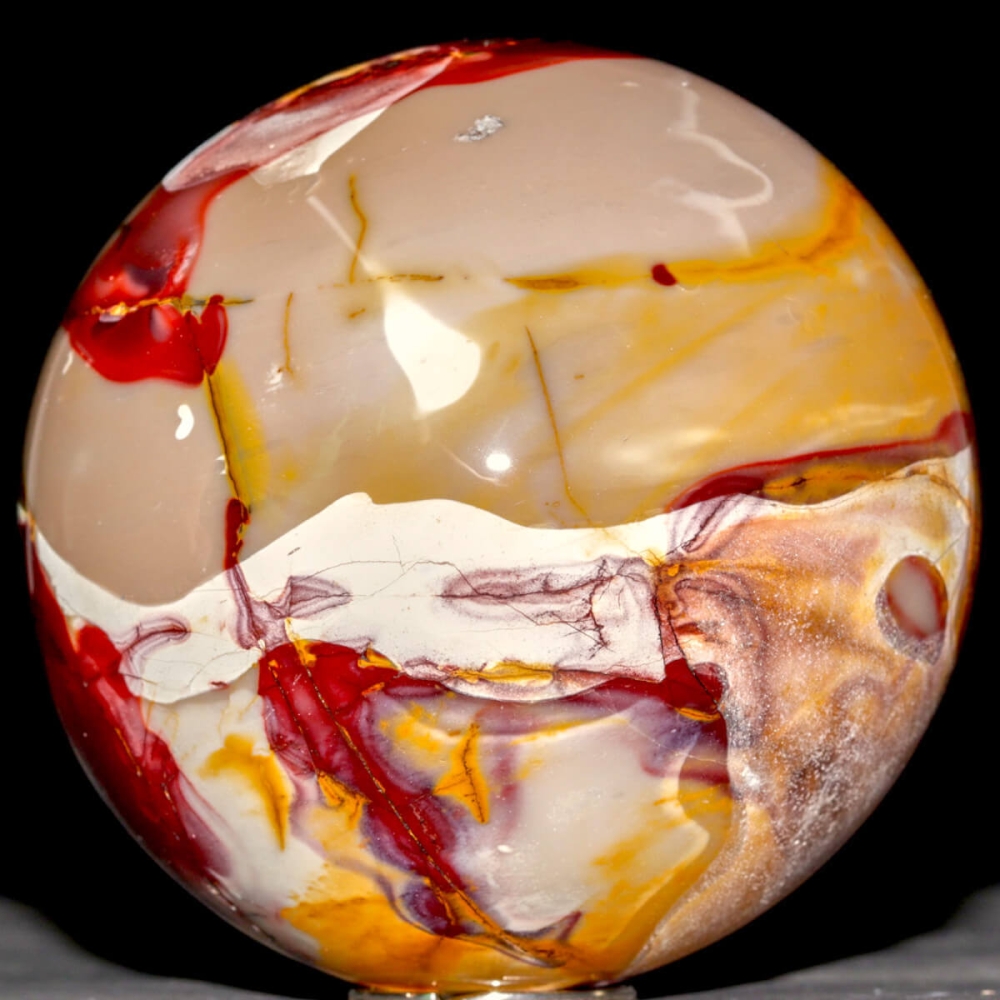 Australian Mookaite Sphere - Connection with Nature. - MOK-07