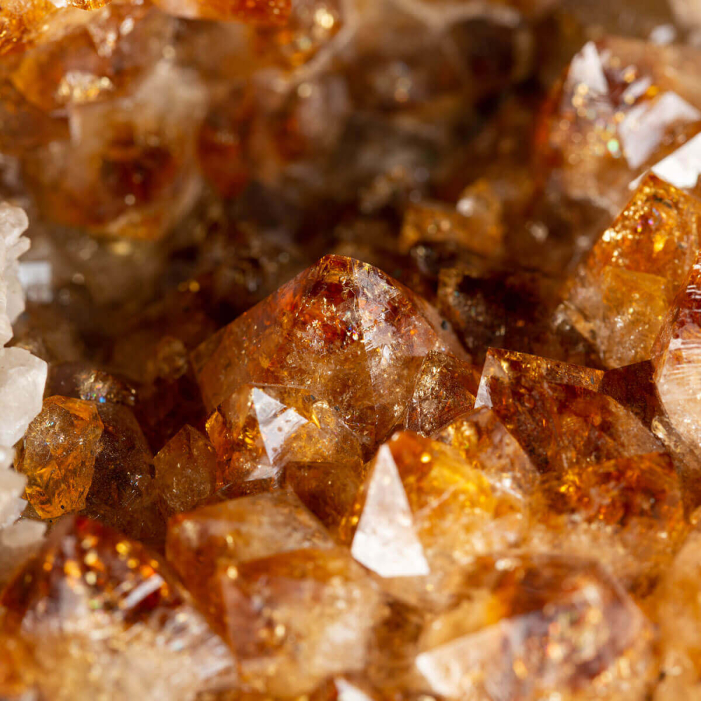 Crystal sphere of citrine. - QCS-06