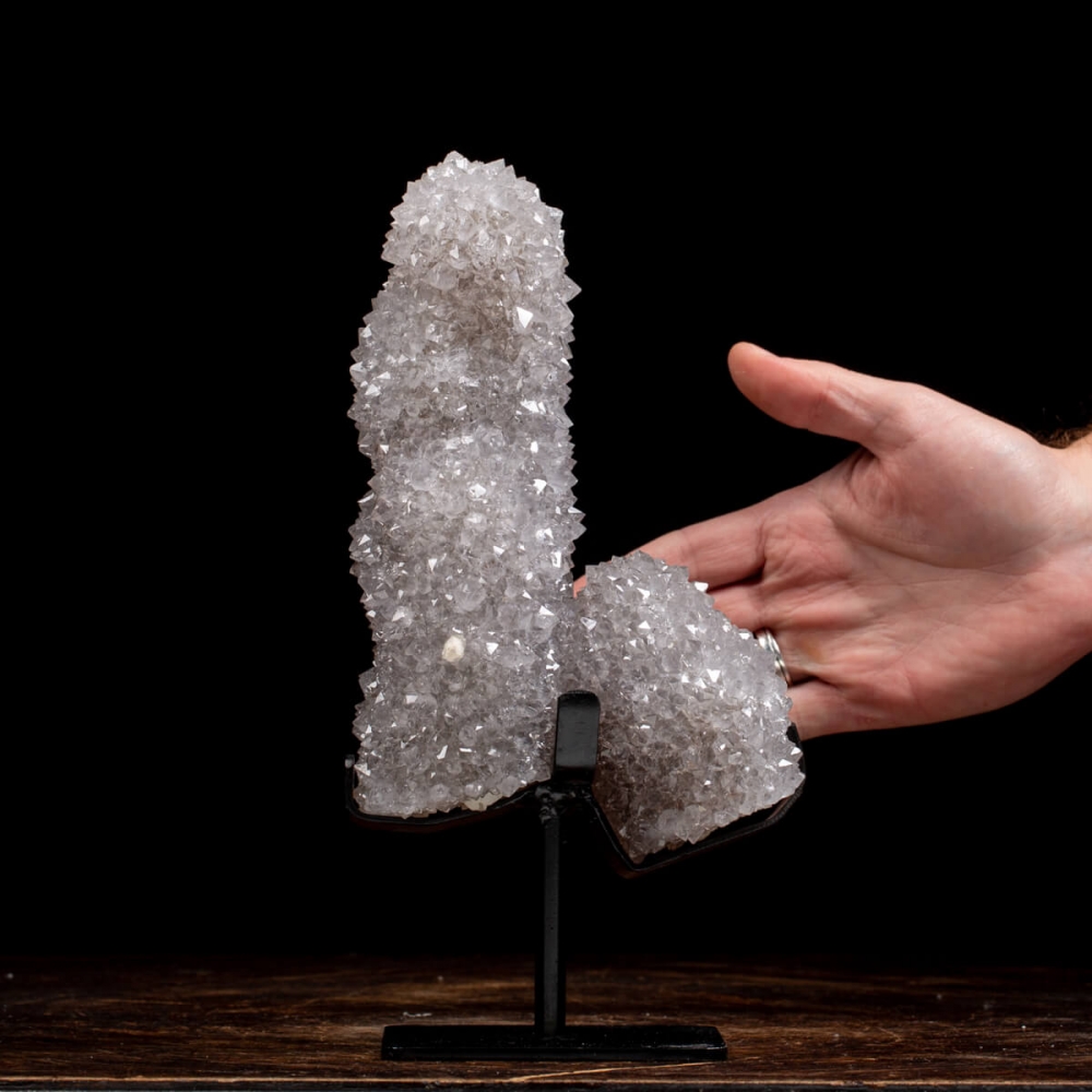 Quartz Druse sur socle
