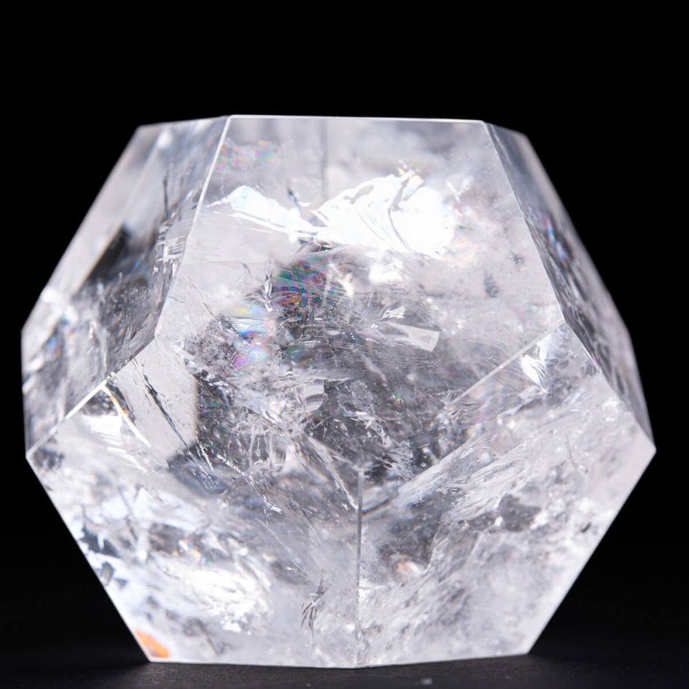Quartz Dodecahedron: Sacred Geometry of the Universe. - SDG-02
