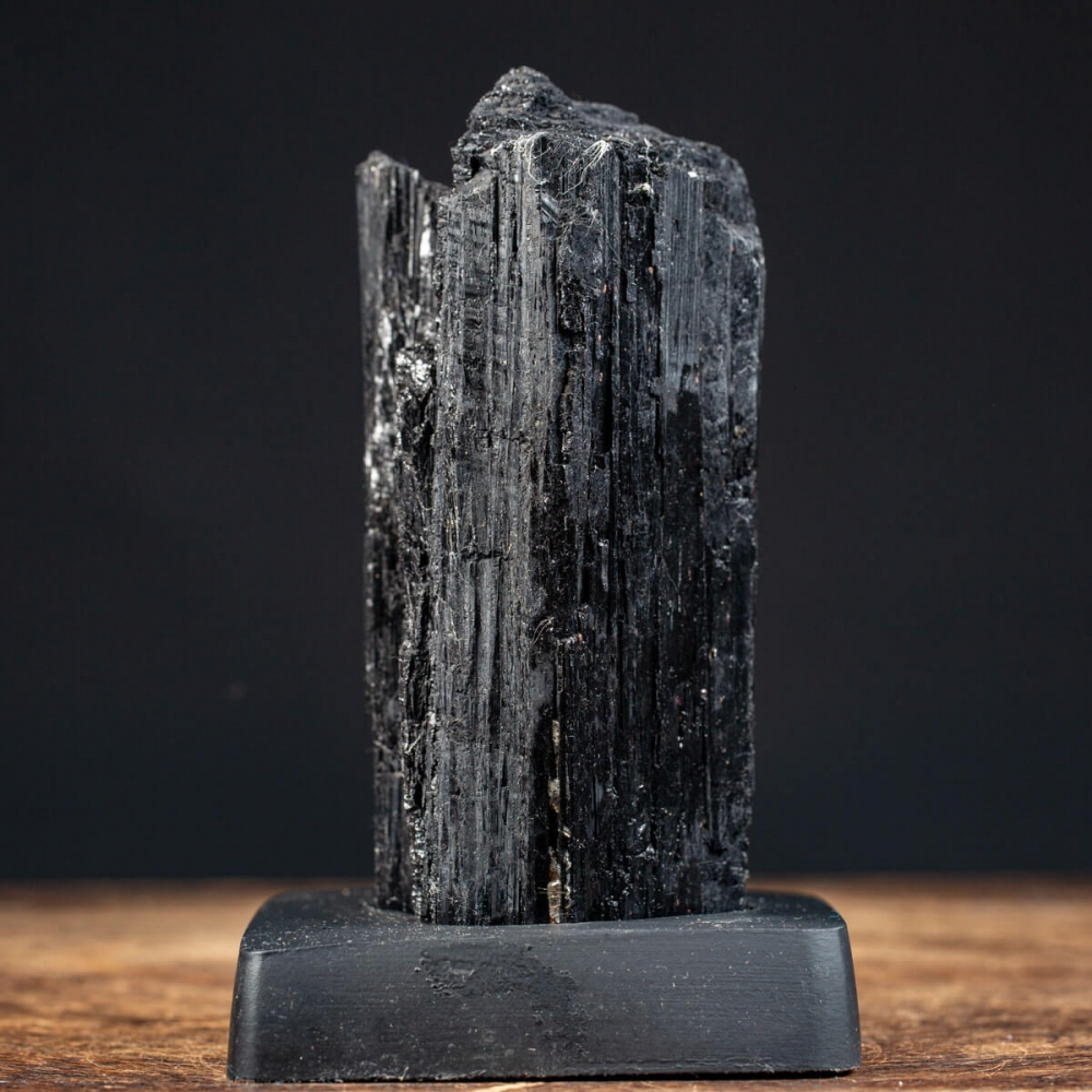 Tormalina Nera su base in Legno - TRM-05