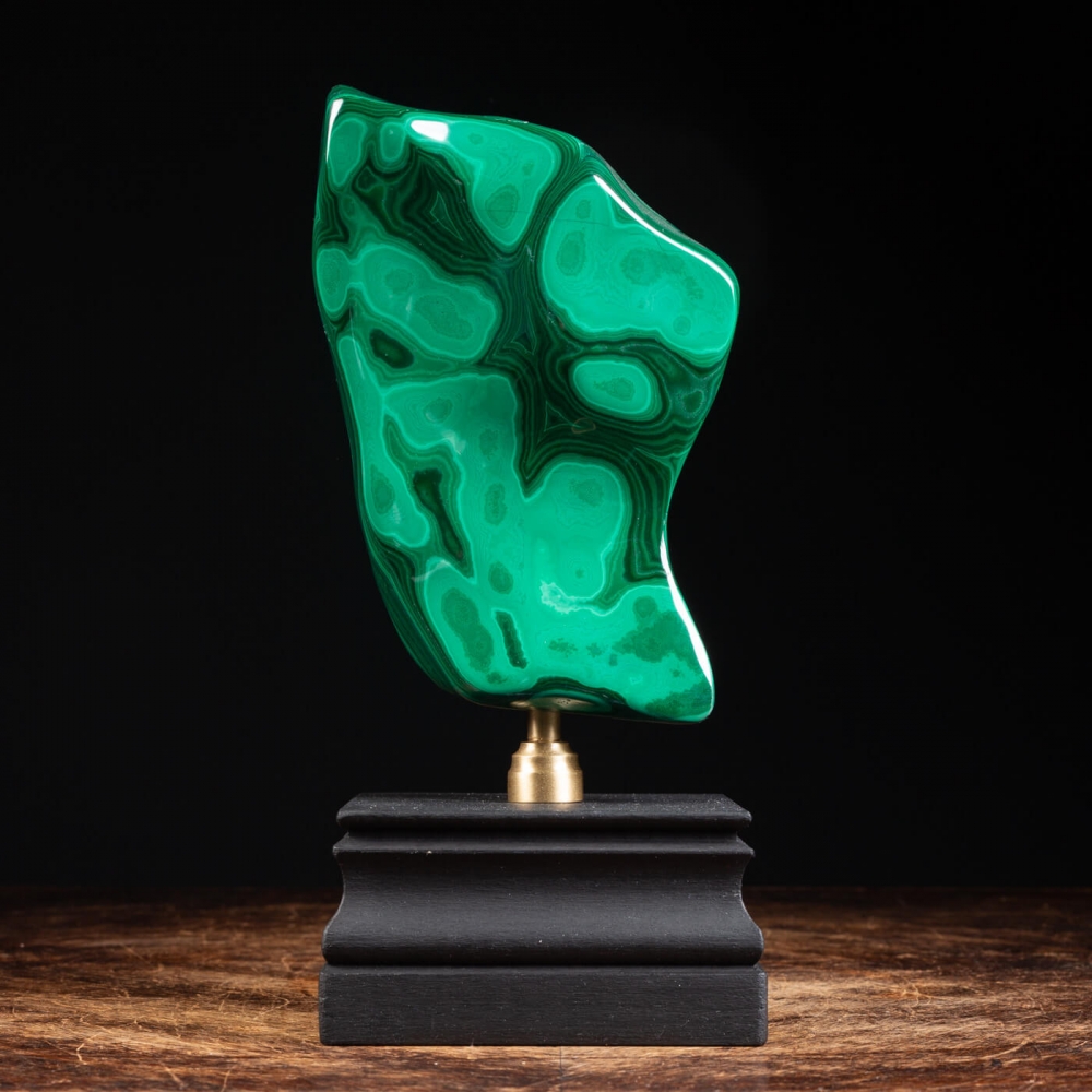 Malachite su Piedistallo - Congo