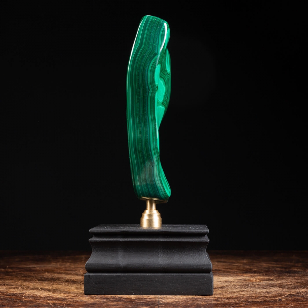 Malachite su Piedistallo - Congo