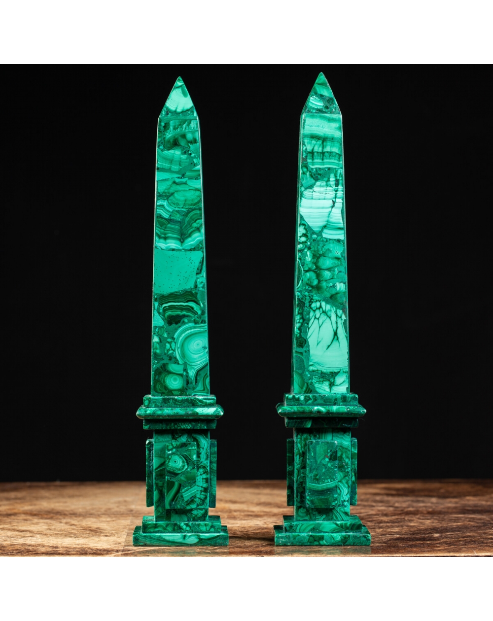 Obelischi in Malachite
