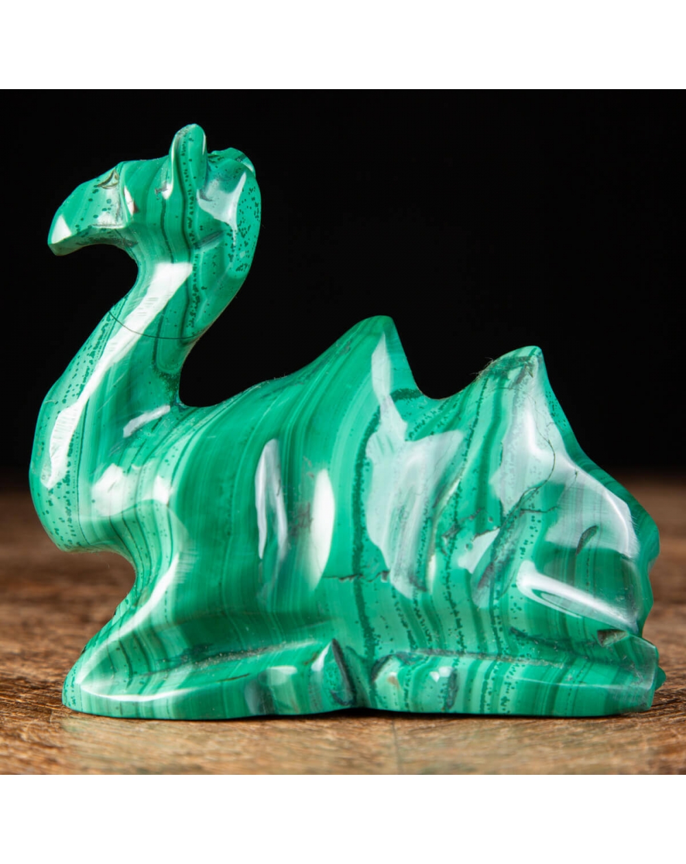 Statue de chameau en Malachite