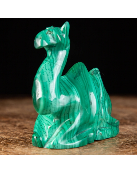 Statue de chameau en Malachite