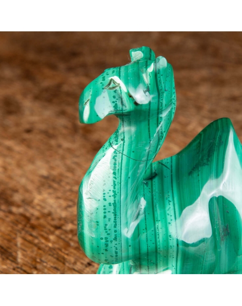 Statue de chameau en Malachite