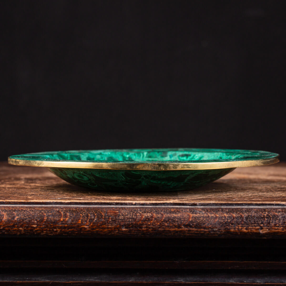 Natural African Malachite Plate. - MAC-210