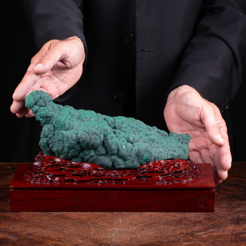 Historic Chinese Malachite Mine: Shilu Mine. - MAC-222
