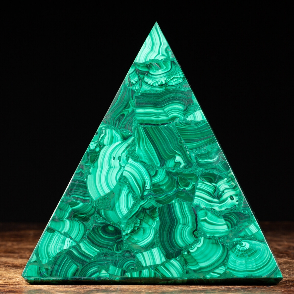 Piramide in Malachite - Congo