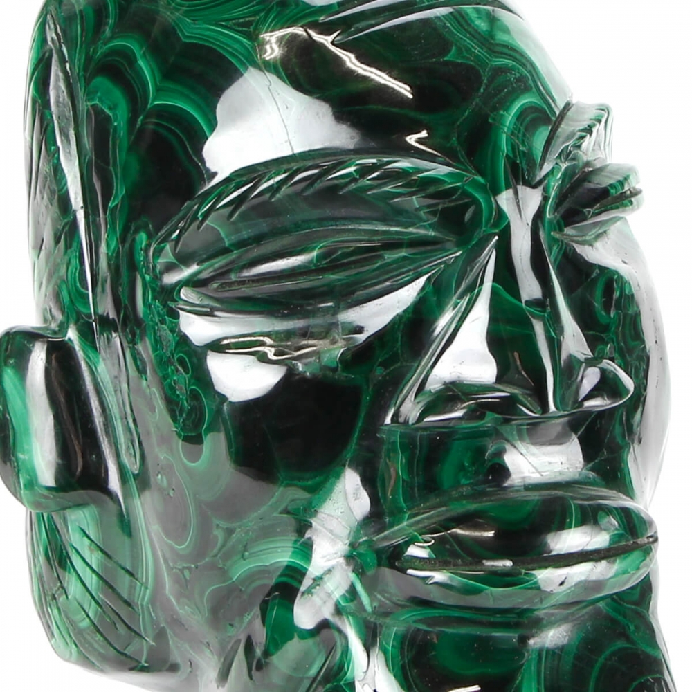 Statues Souveraines du Congo en Malachite