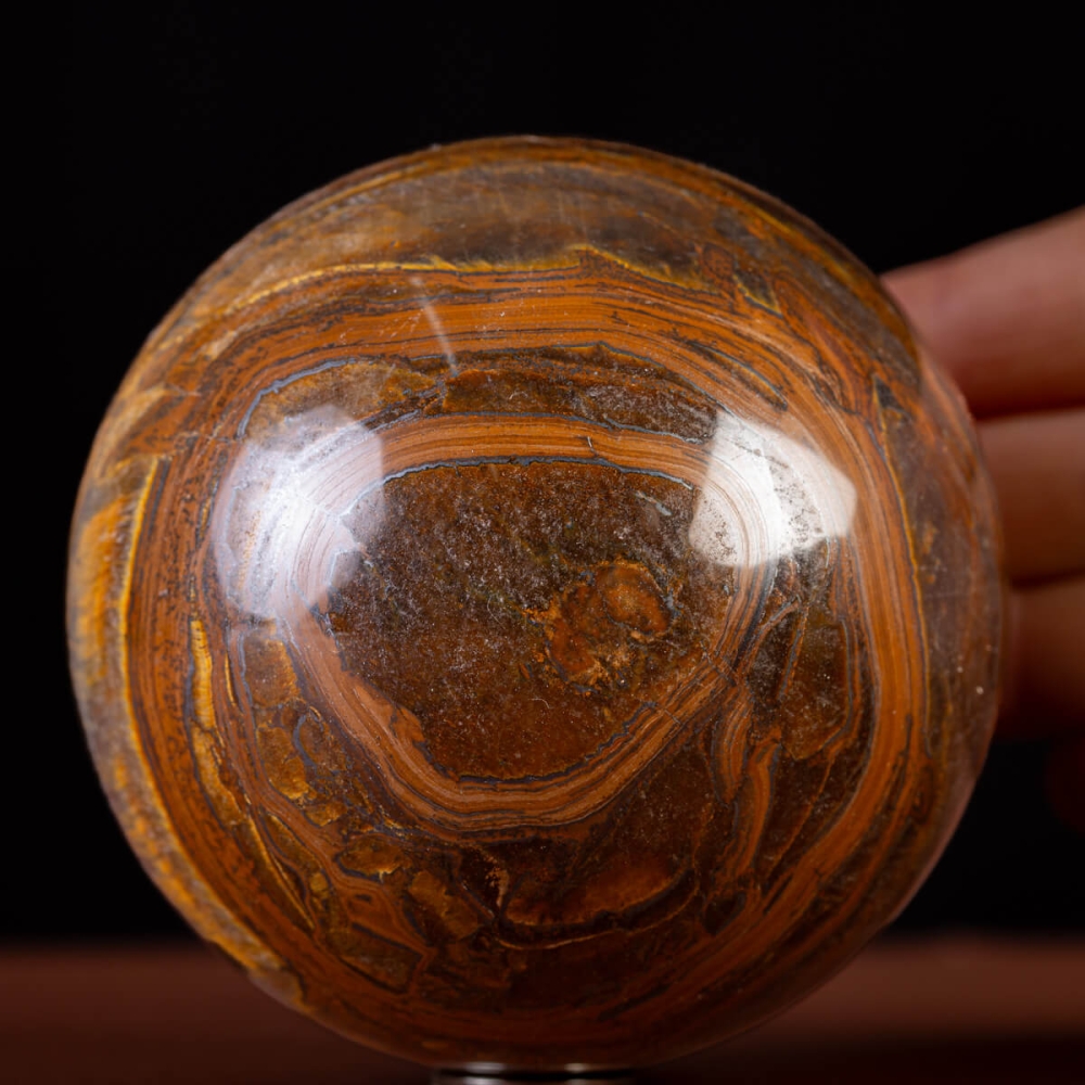 Australian Tiger Iron Sphere.