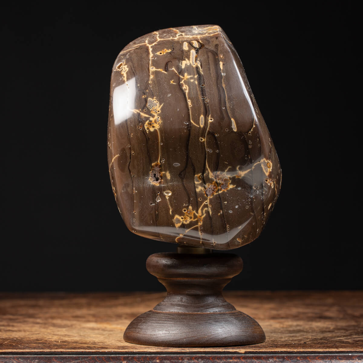 Sumatrablauer Bernstein