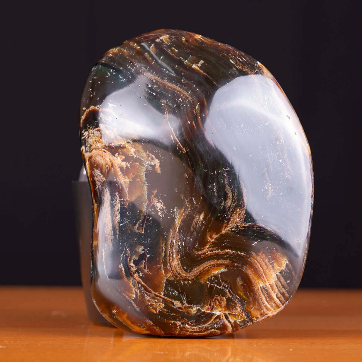 The Blue Light of Indonesian Amber.