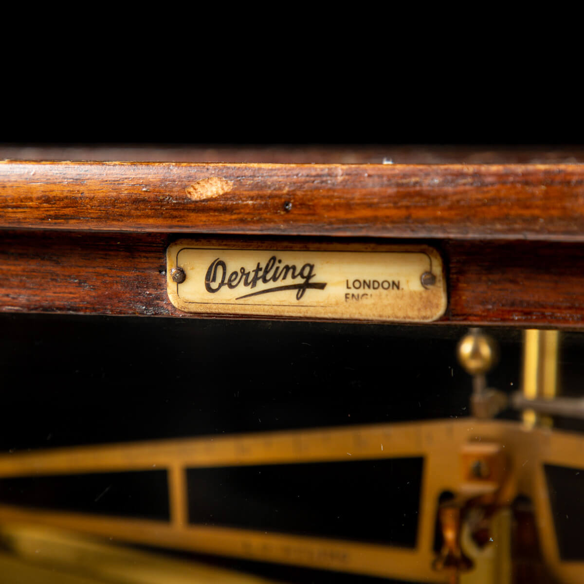 Analysenwaage L. Oerling London