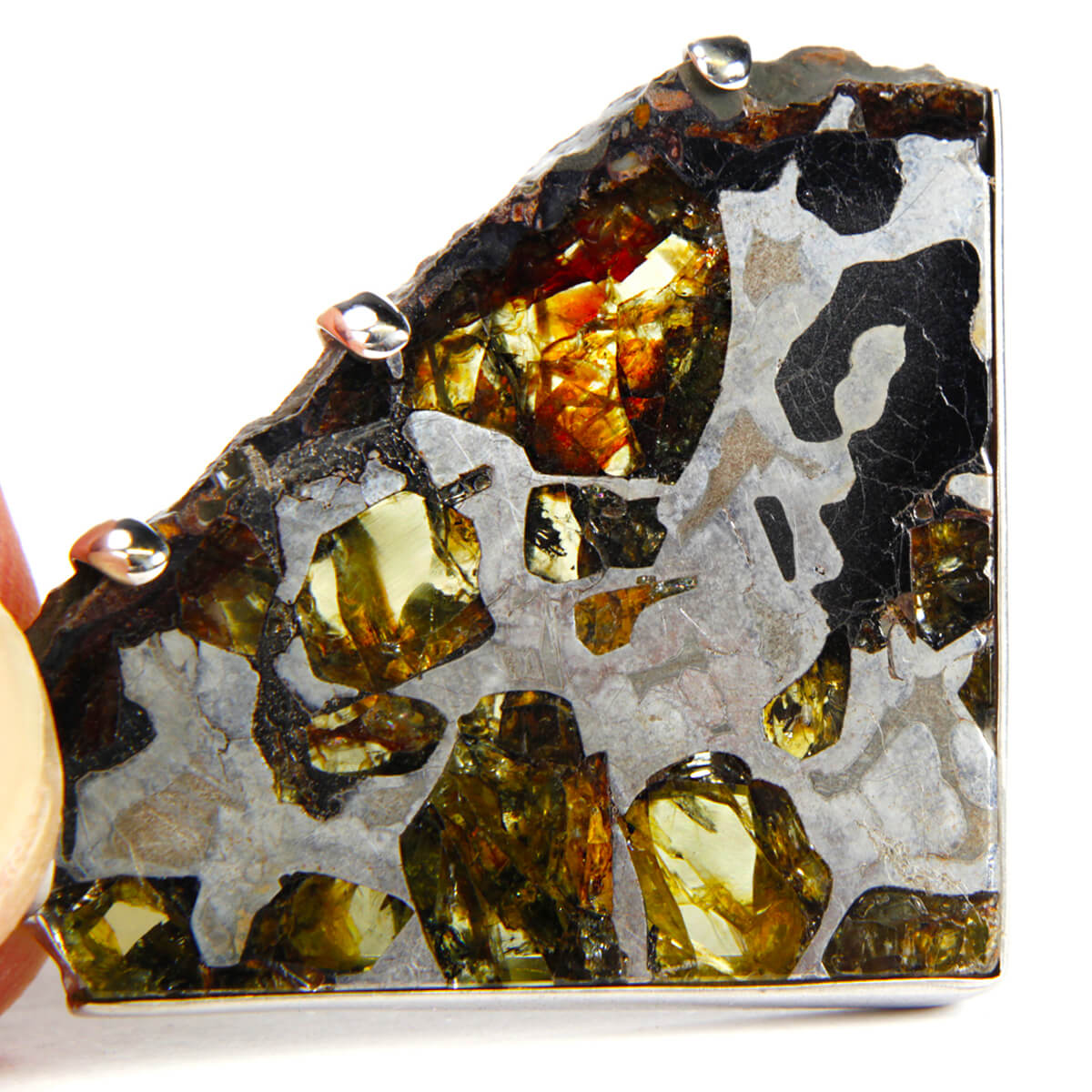 Pendentif Pallasite Seymchan
