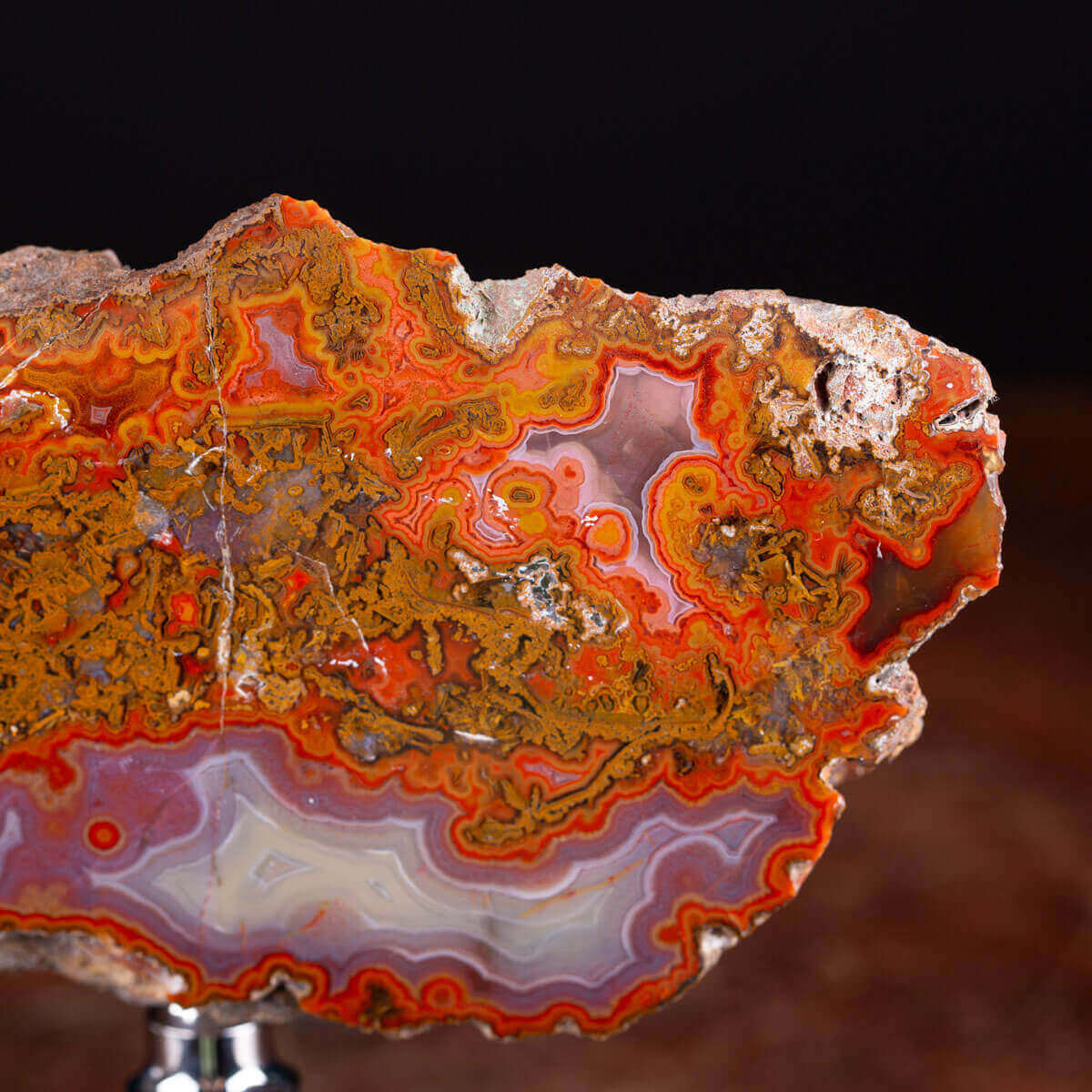 Nodule d'Agate Rouge. - GAG-33