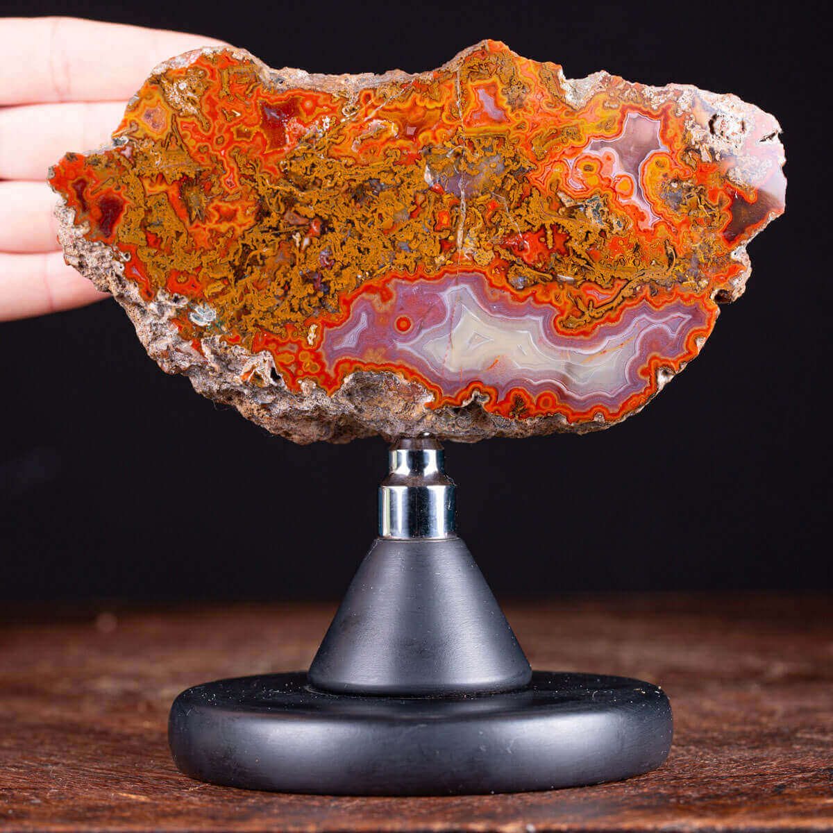Nodule d'Agate Rouge. - GAG-33