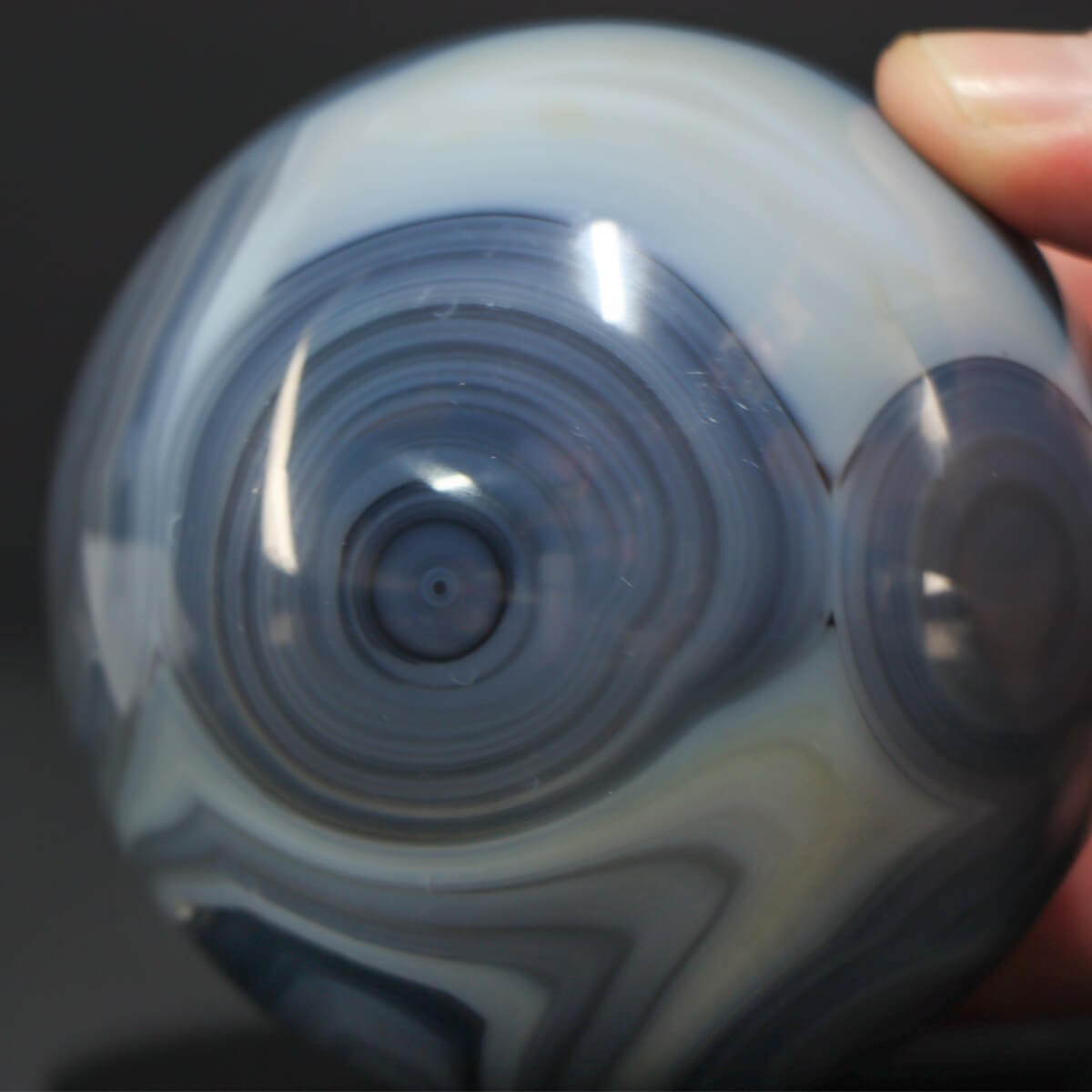 Kugel aus Achat - Madagaskar