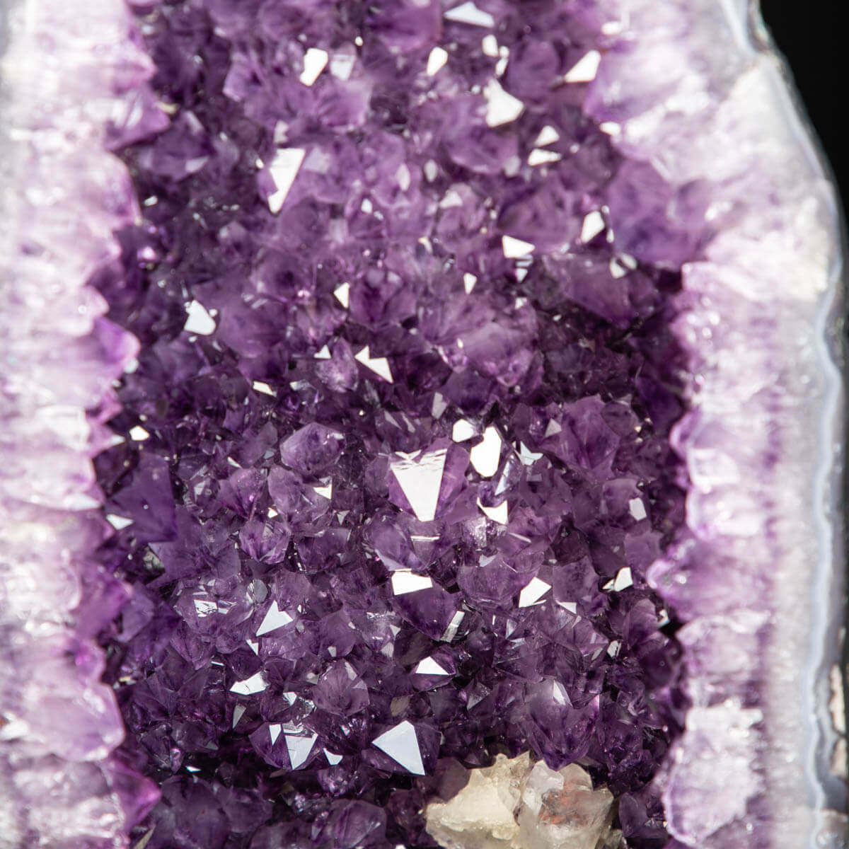 Amethyst Geode, Violet Crystal Cave. - AMG-196