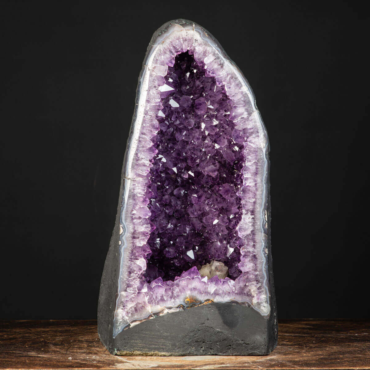 Amethyst Geode, Violet Crystal Cave. - AMG-196