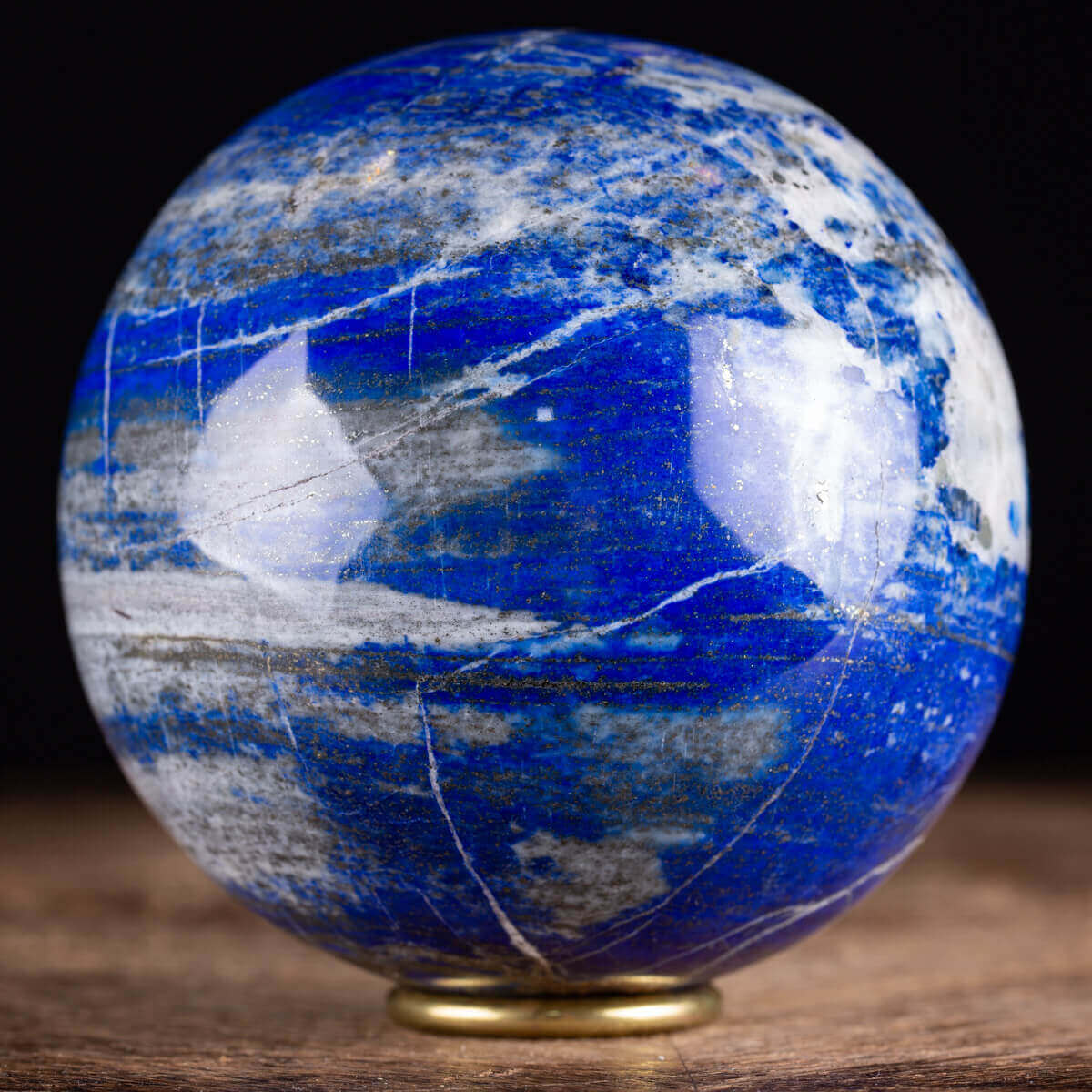 Lapislazuli-Designkugel - SLA-27