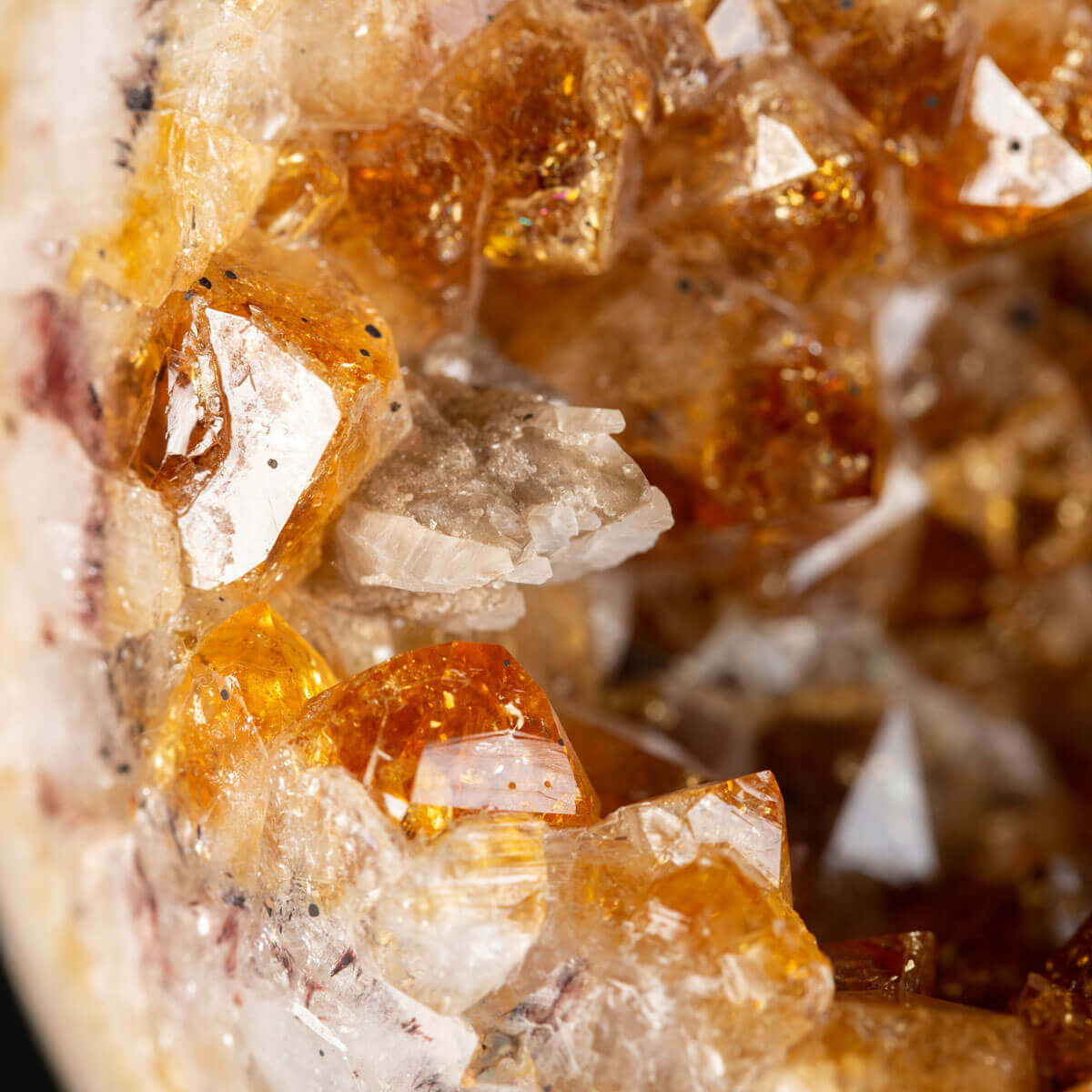 Crystal sphere of citrine. - QCS-06
