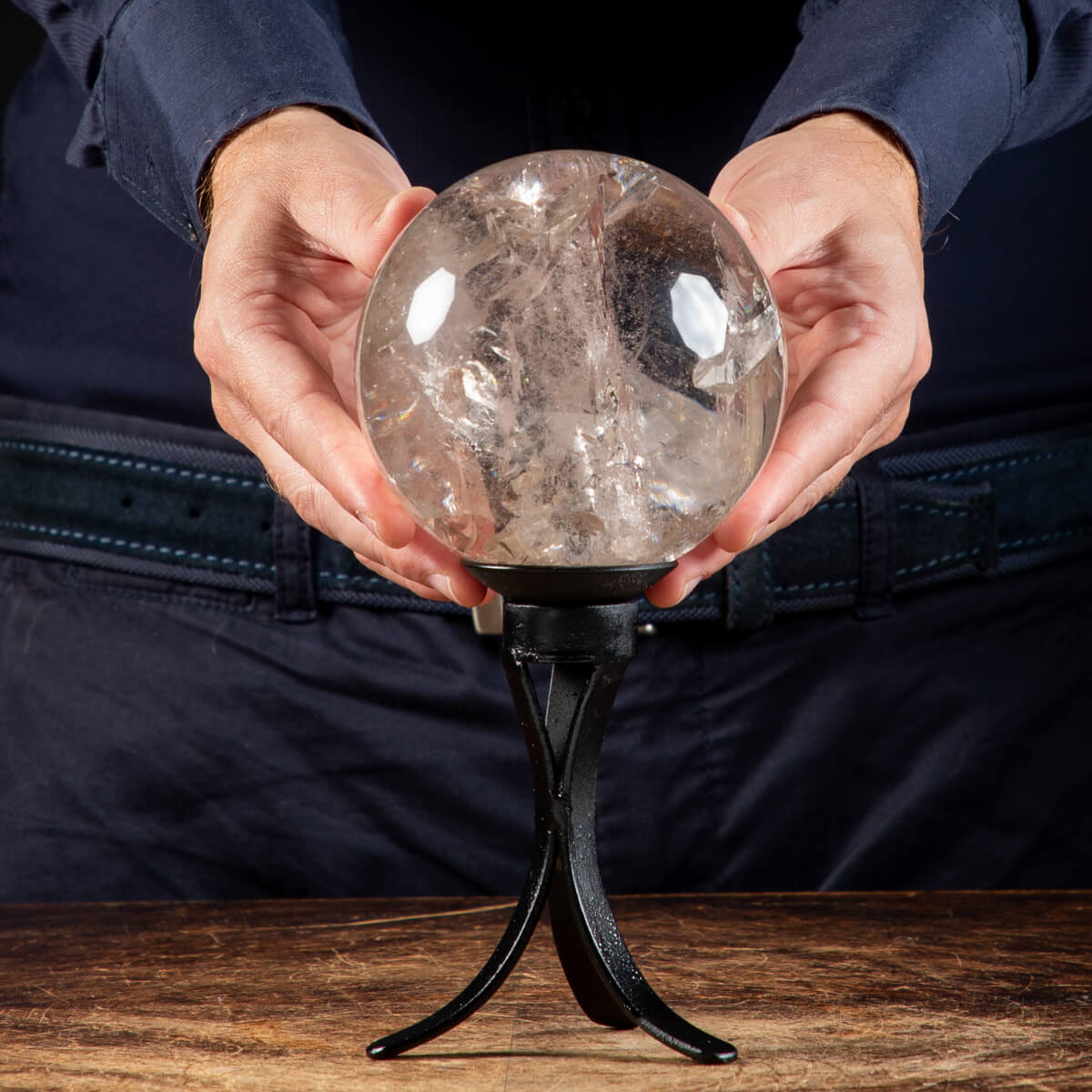 Sphère de quartz