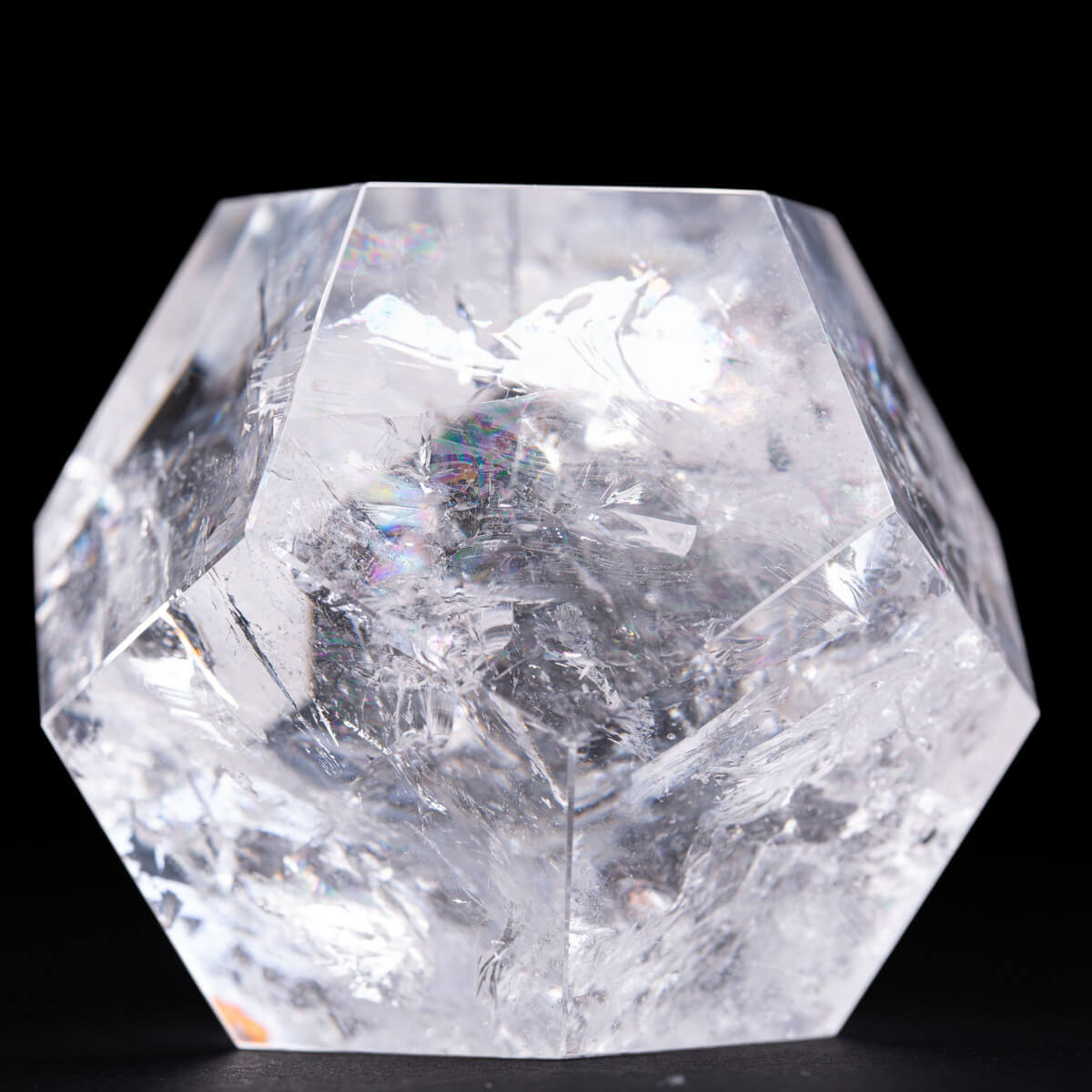 Quartz Dodecahedron: Sacred Geometry of the Universe. - SDG-02