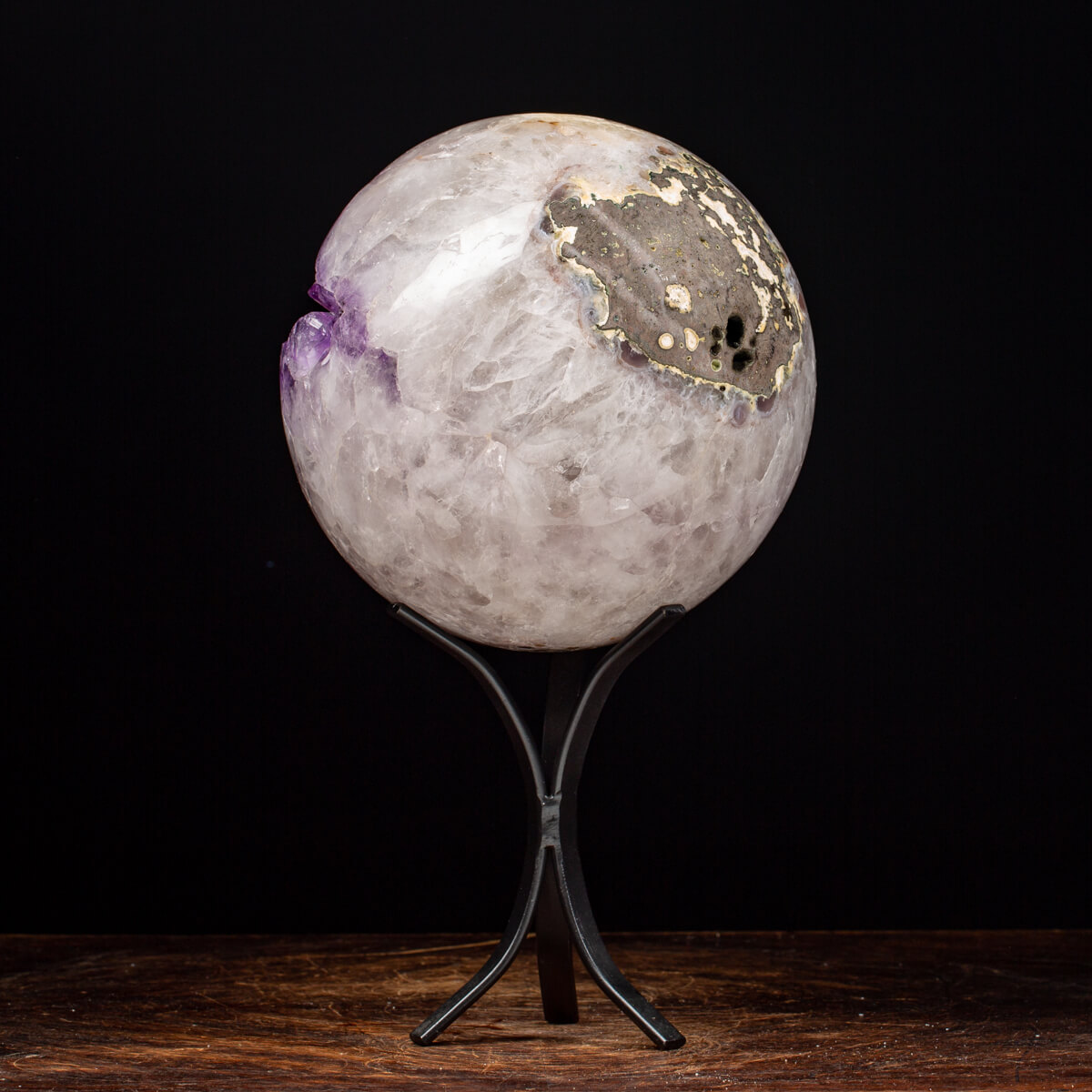 Sphère d'améthyste